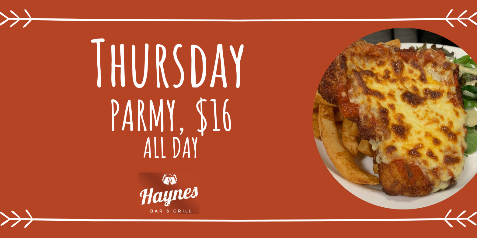 What's On - Haynes Bar & Grill